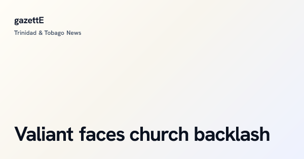 Valiant faces church backlash – gazettE